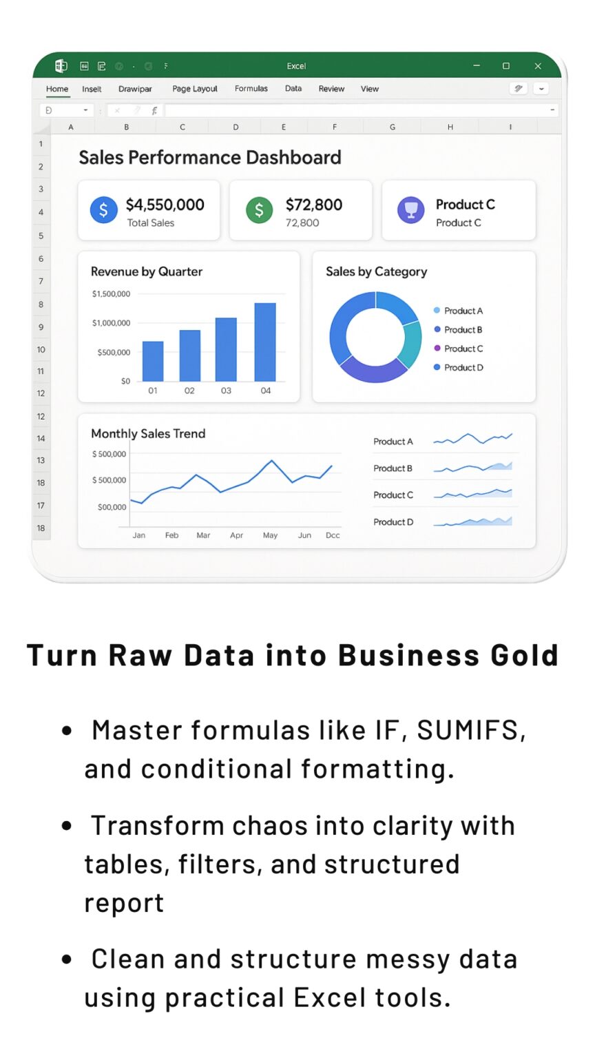 Excel landing page - IntrnForte
